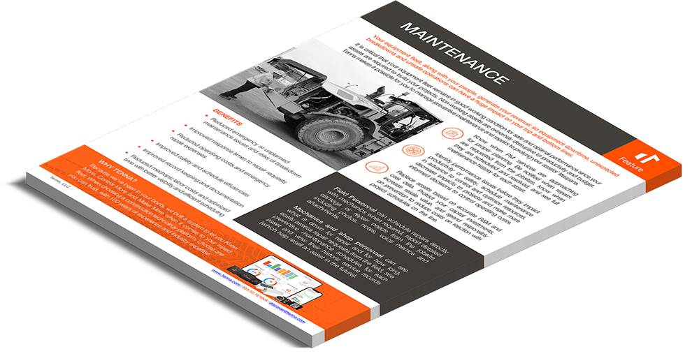 Efficient Construction Equipment Maintenance - Tenna