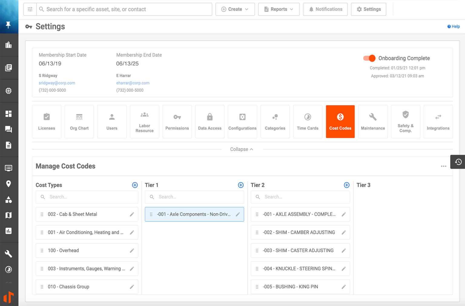 Construction Cost Codes - Tenna