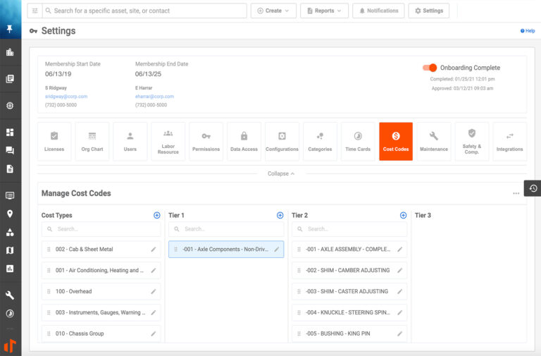 Construction Cost Codes - Tenna