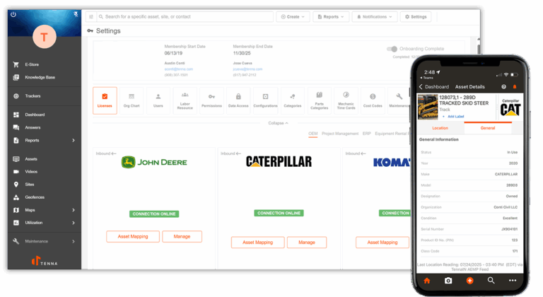 Tenna | Equipment Management Software