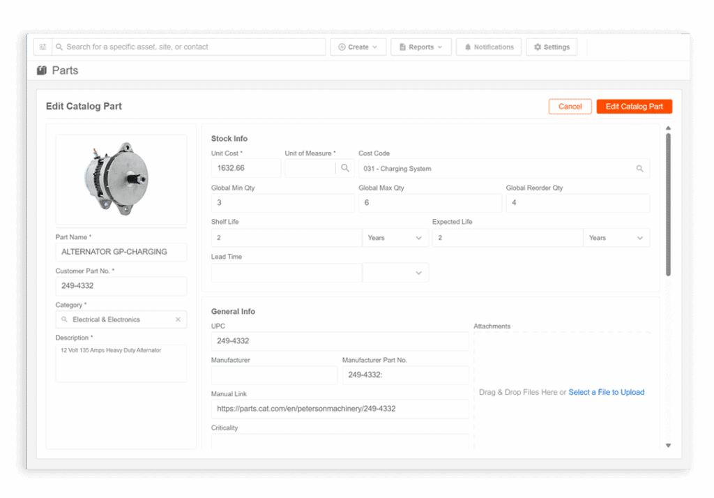 Parts Inventory Management Software | Safety & Compliance | Tenna