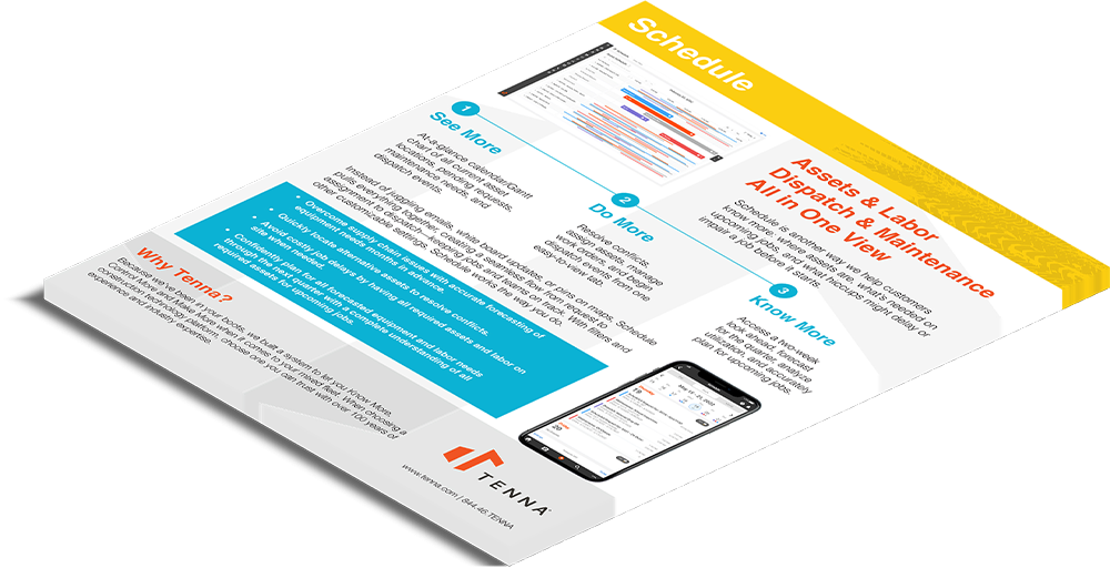 Fully Integrated Construction Scheduling Software - Tenna